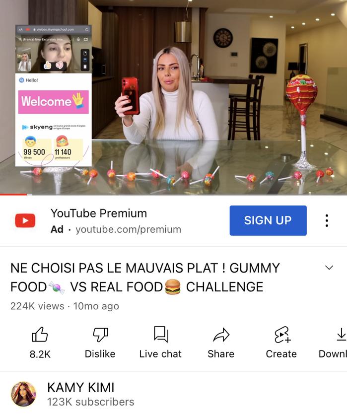 Camille Garcia's portfolio content